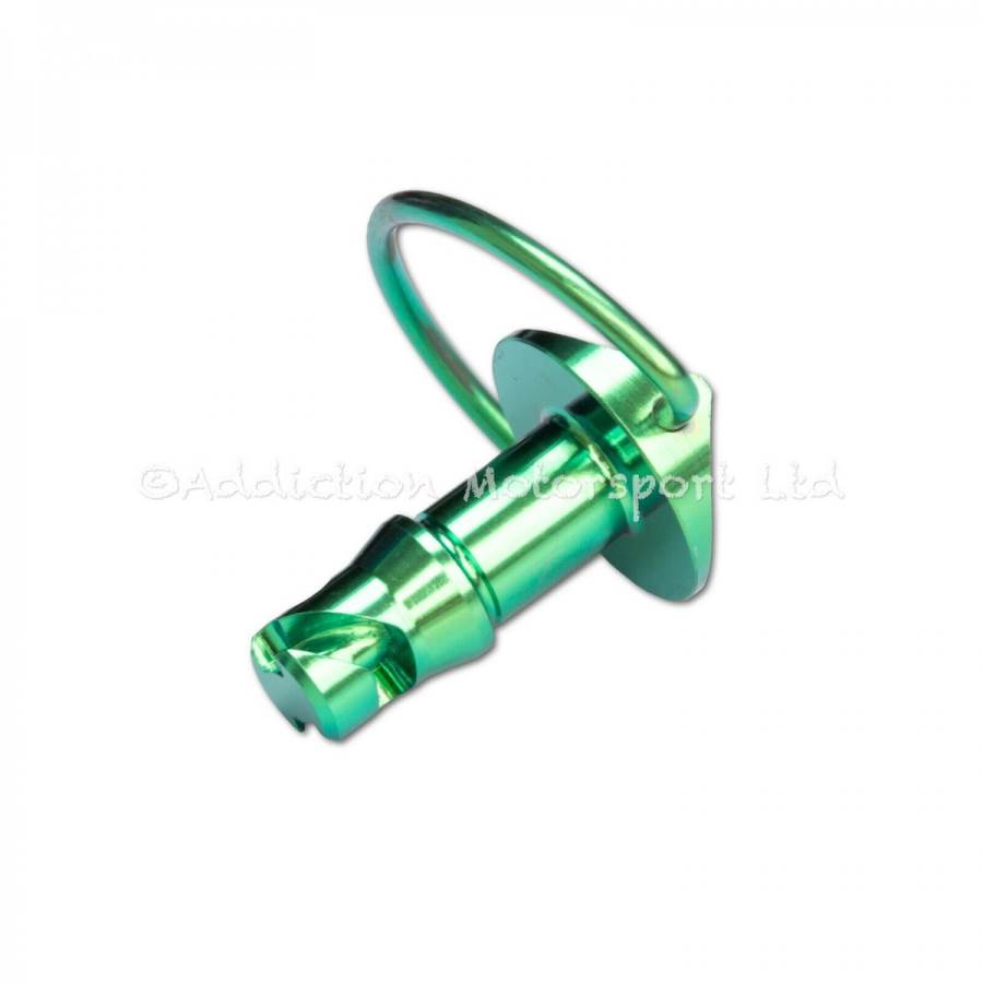 17mm Green Titanium 1/4 Turn DZUS Fairing Fastener Quick Release ...
